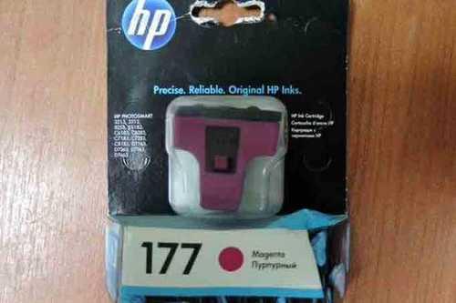 Картридж струйный HP 177 Magenta