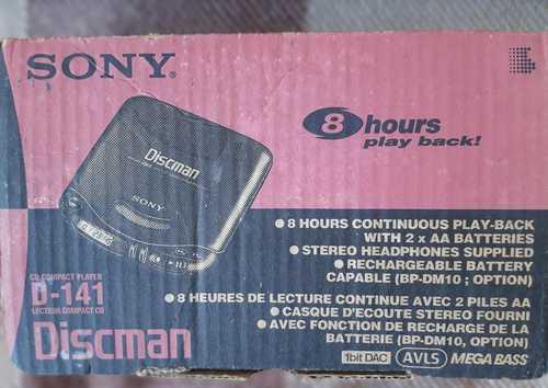 CD плейер Sony Discman D-141