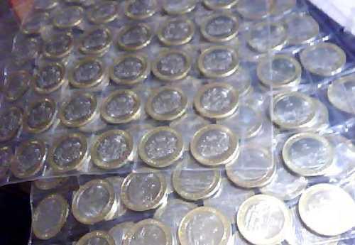 Монеты биметаллические:Вязьма,Клин,Костромская обл