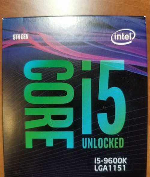 Процессор Intel Core i5-9600K BOX