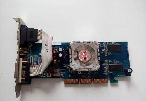 Видеокарта AGP asus GeForce FX 5200 128 Mb