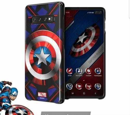 Marvel чехол для Samsung Galaxy S10