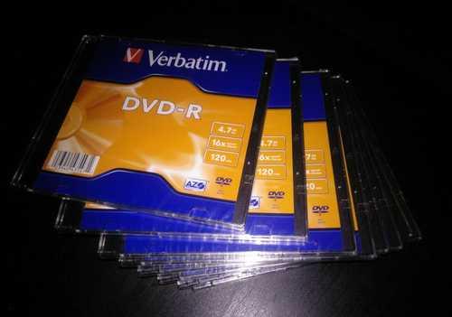 Болванка Verbatim DVD-R 4.7 Гб (8 штук)