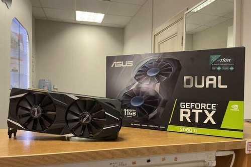 Видеокарта asus RTX 2080ti 11gb неисправна