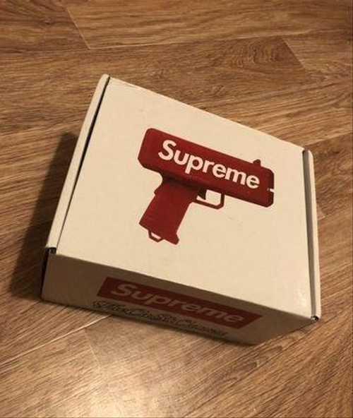 Новый Supreme money gun денежный пистолет