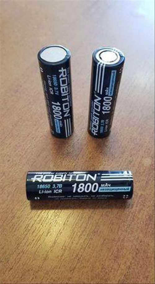 Аккумулятор Li-ion 18650 1800mAh 3.7V б/з
