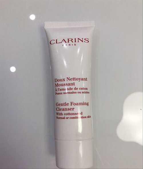 Clarins Очищающий пенящийся крем с хлопком 50 мл