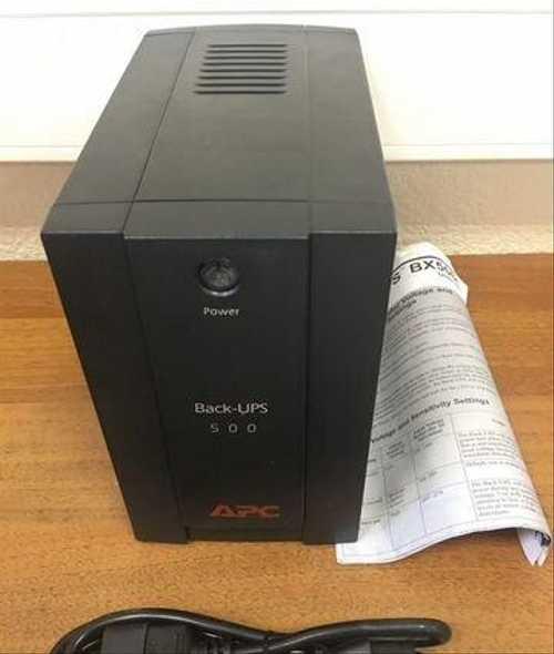 Ибп APC Back-UPS Pro 500VA (вх500CI)