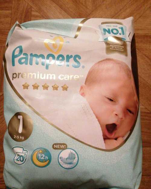 Подгузники Pampers premium care