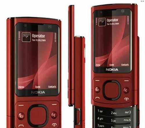Hoвый Nokia 6700 Slide Red Гарантия