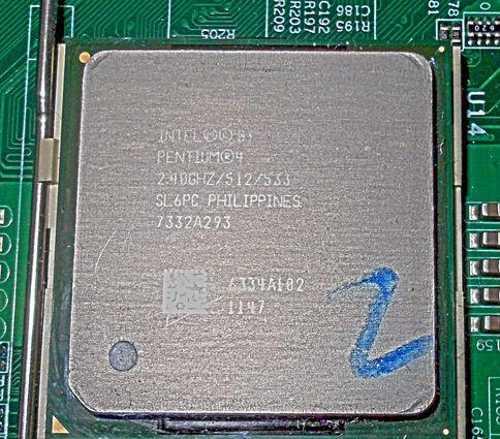 Процессор Пентиум 4 2,4гГц Сокет 478
