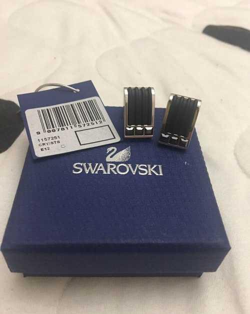 Запонки Swarovski