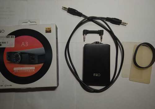 Портативный усилитель FiiO A3