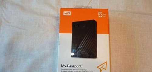 Новый Внешний HDD WD My Passport5 тб
