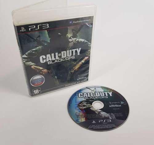 Игра для приставки Sony PS3 Call of Duty Black ops