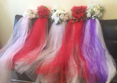 Свадебные украшения на авто