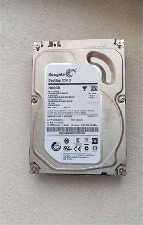 Жесткий диск Seagate Desktop sshd ST2000DX001 2 тб