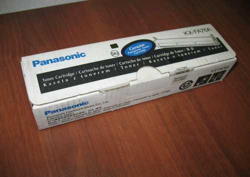 Тонер-картридж Panasonic KX-FA76A оригинальный