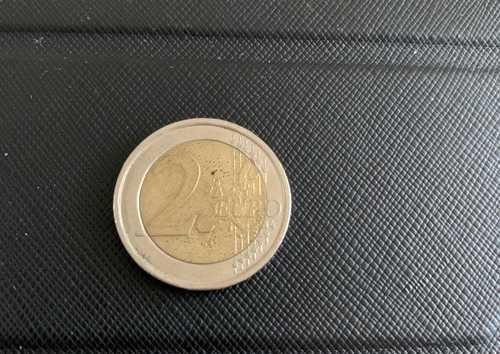 Монета номиналом 2 евро