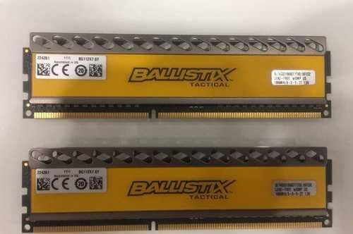 Озу 2x4GB DDR3 Crucial Ballistix Tactical