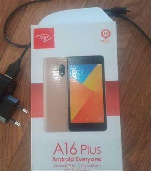 Телефон смартфон Itel A16 Plus