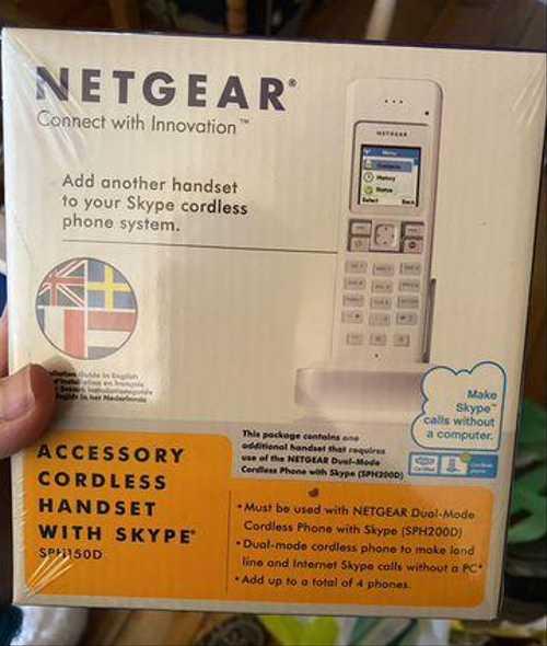 Netgear SPH150D Skype Телефон