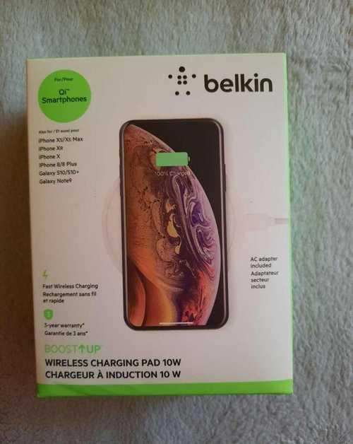 Беспроводная зарядка belkin