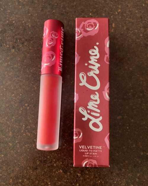 Губная помада Lime Crime матовая Velvetines