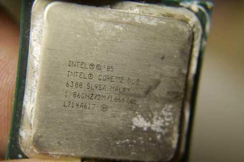 CPU intel core 2 DUO 6300