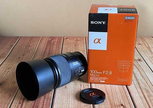 Объектив Sony 100mm f/2.8 Macro (SAL-100M28)