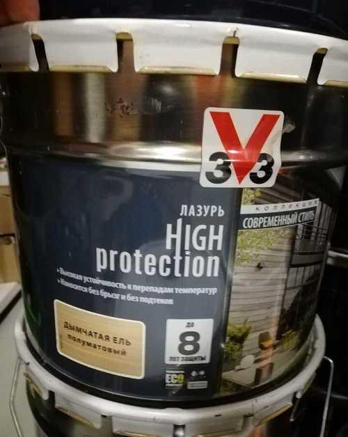 Лазурь V33 High Protection на водной основе