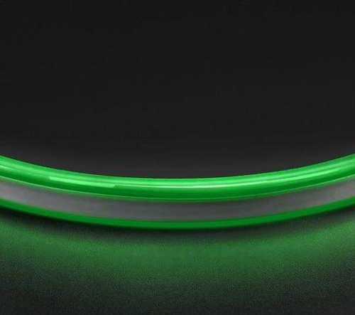 1м. Неоновая лента зеленого цвета 9,6W, 220V, 120LED/m, IP65 Lightstar Neoled 430107