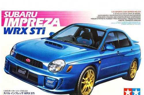 Сборная модель Subaru Impreza WRX STi 1/24 Tamiya