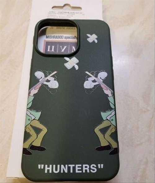 Чехол на iPhone13pro Mishraboo hunters новый