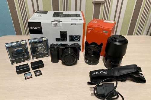 Sony A6000 с комплектом объективов и допов