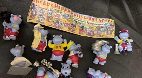Kinder happy hippo hollywood stars