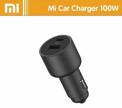 Автомобильное зарядное Xiaomi Mi Car Charger 100W