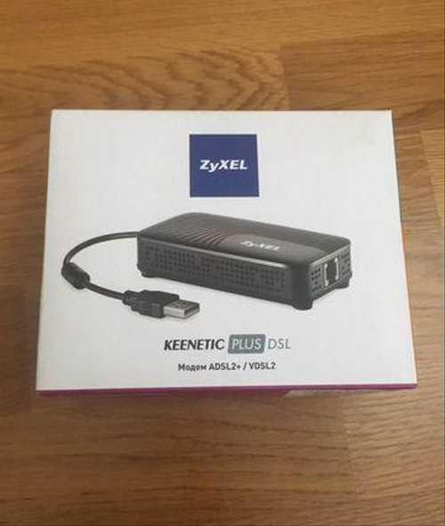 TV приставка adsl модем zyxel Keenetic Plus DSL