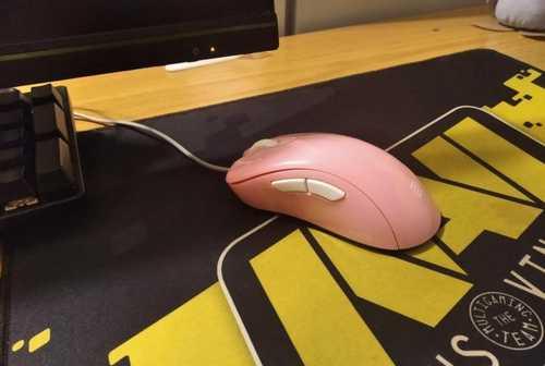 Игровая мышь Zowie EC-2B divina и коврик hyperx