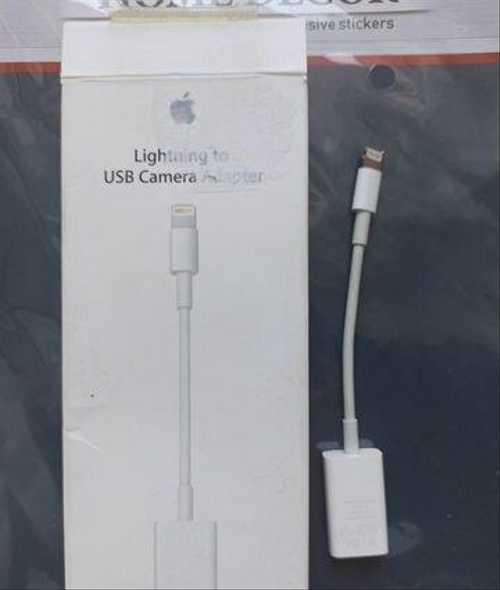 Адаптер Apple Lightning to USB A1440 MD821ZM/A