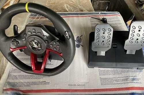 Игровой руль с педалями для PS4