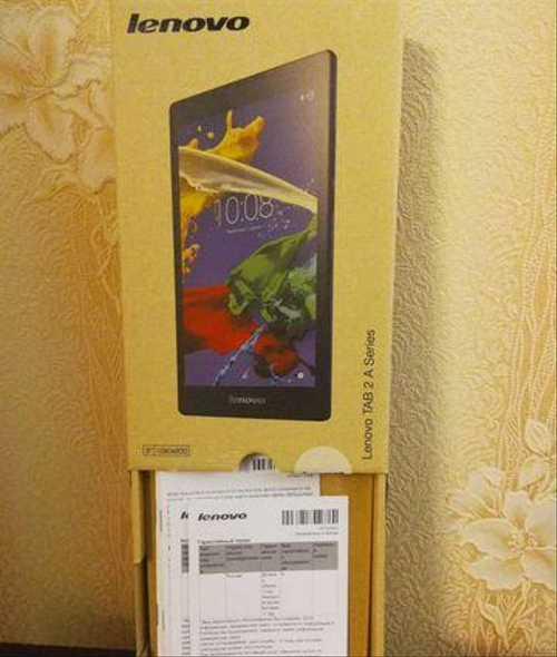 Коробка от планшета Lenovo Tab 2 A8-50