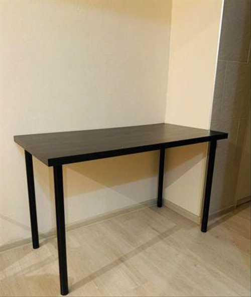 Стол IKEA черный со съемными ножками