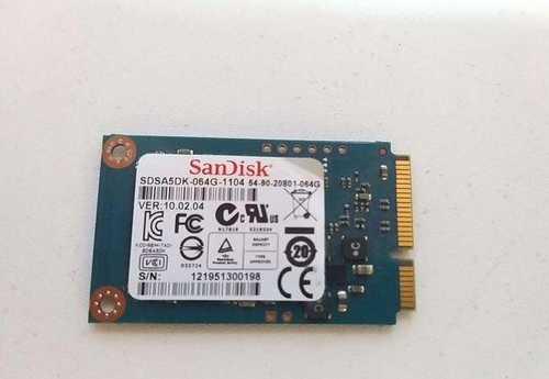 SSD mSata 64Gb