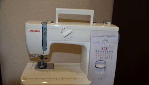 Продам швейную машинку janome415