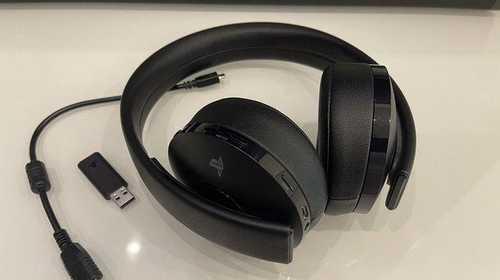 Наушники Sony PS4 Gold Wireless Headset