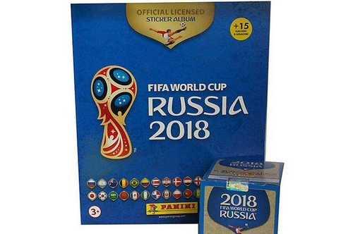 Наклейки Panini Чемпионат мира fifa 2018