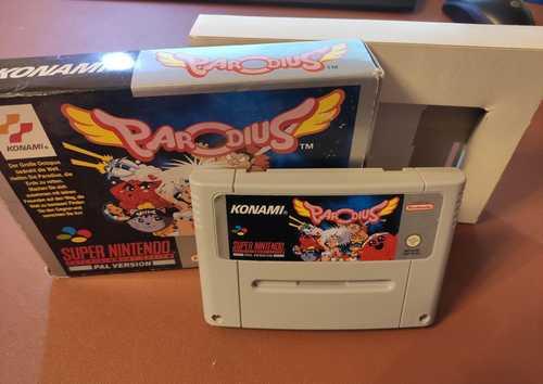 Картридж Parodius (snes)