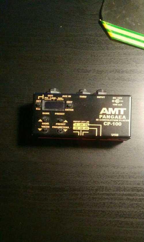 Эмулятор гитарных кабинетов AMT pangea CP-100