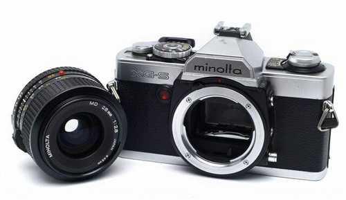 Minolta XG-S + Minolta MD 28mm f2.8